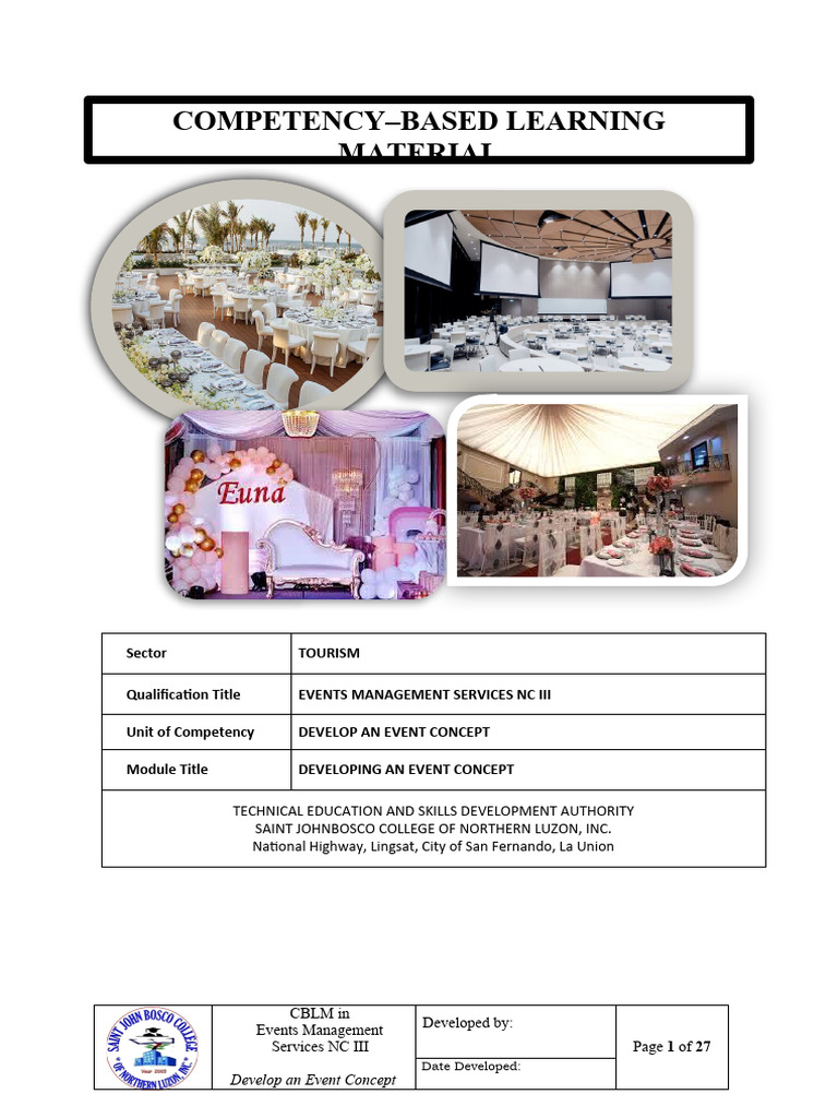 CBLM Module 2 | PDF | Learning | Evaluation