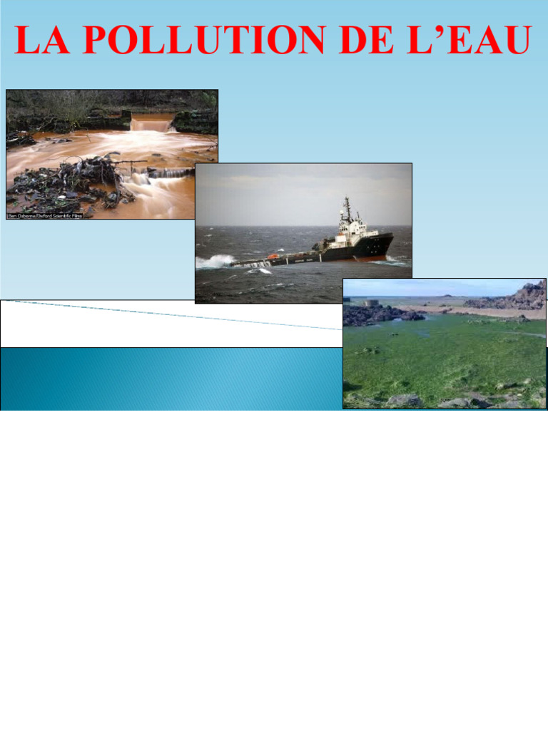 Pollution de L'eau | PDF