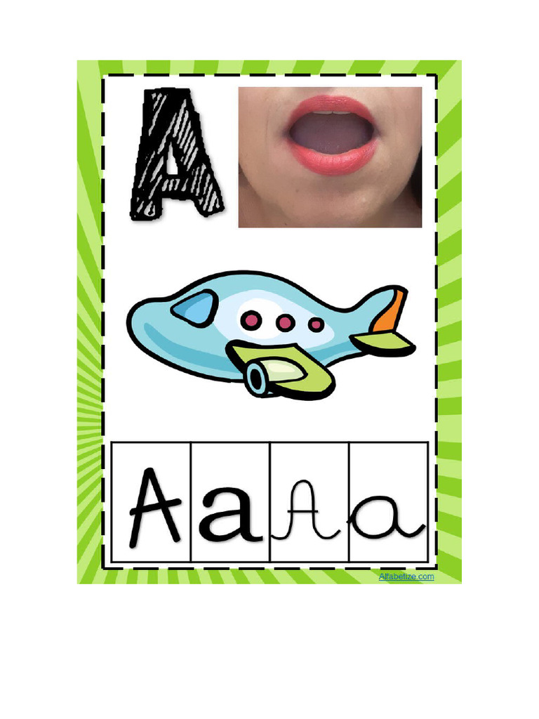 Alfabeto Fônico Ilustrado | PDF