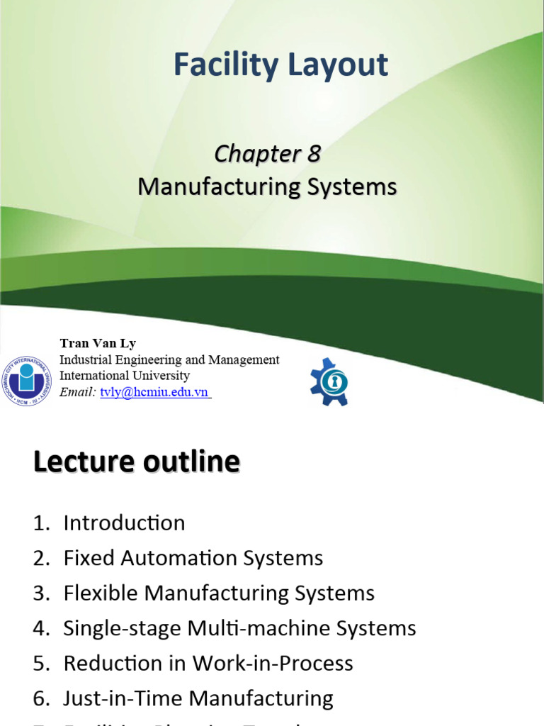 Overview of Manufacturing Systems | PDF | Lean Manufacturing | Automation
