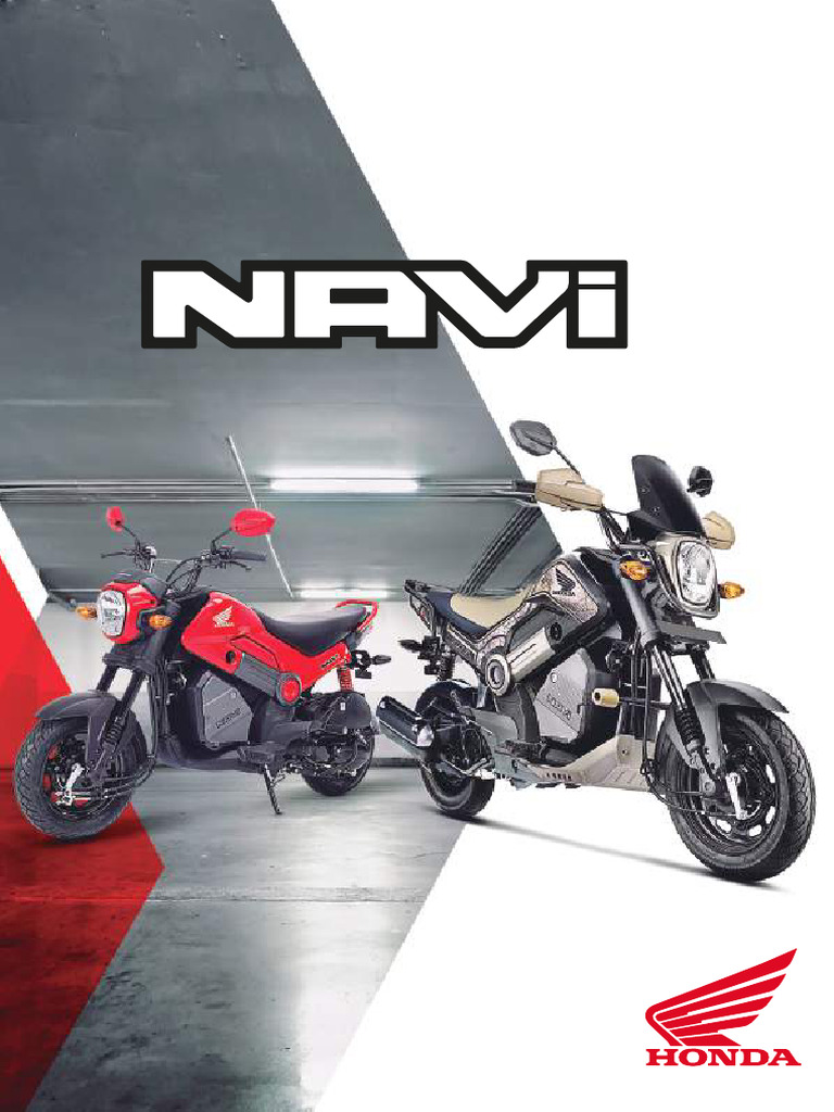 Honda Navi | PDF | Motores | Motocicleta