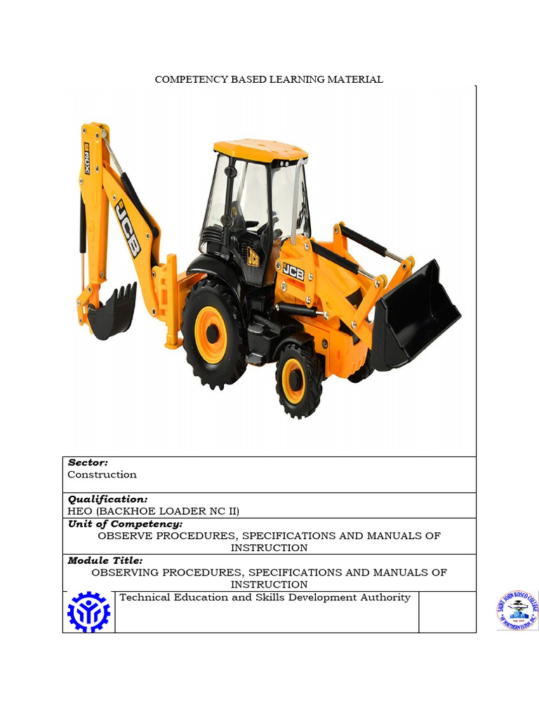 Observe Procedures Specifications and Manuals of Instruction | PDF