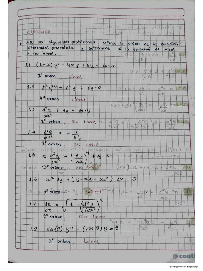 Calculo 3, Ejercicios | PDF