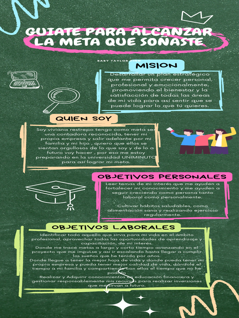 Infografia Creaativa Proyecto Ilustrado Colorido | PDF