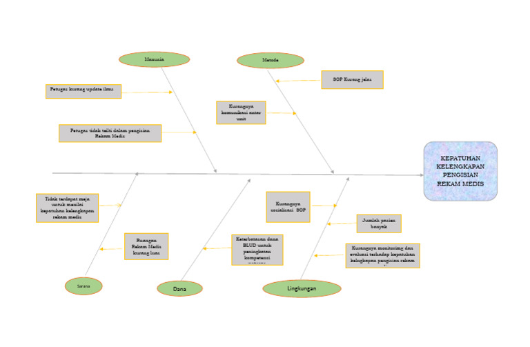 Fishbone Rekam Medis 2022 | PDF