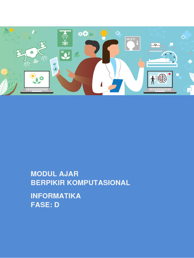 Modul Ajar Informatika - Berpikir Komputasi - Fase D | PDF