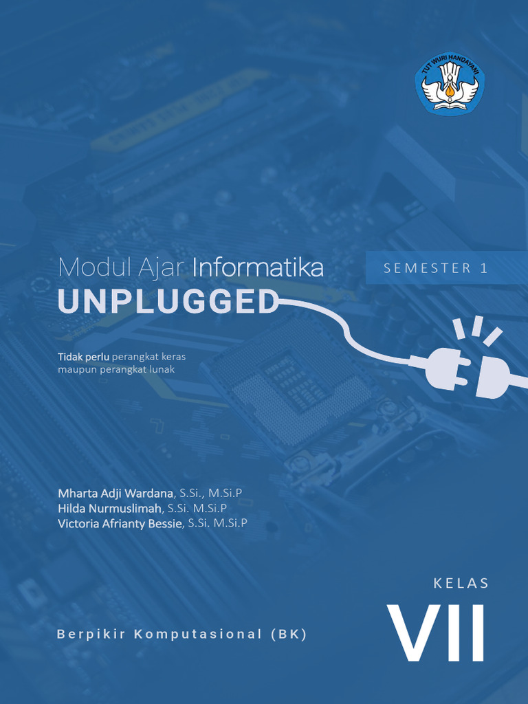 Modul Ajar Informatika - Berpikir Komputasional (BK) - Unplugged Kelas ...