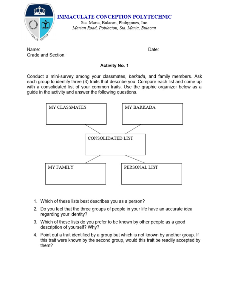 Activity No. 1 | PDF