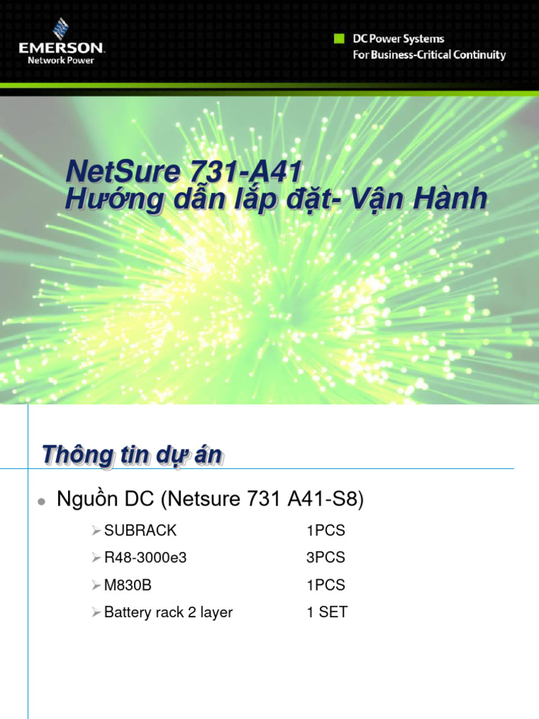 Installation 731 A41 | PDF