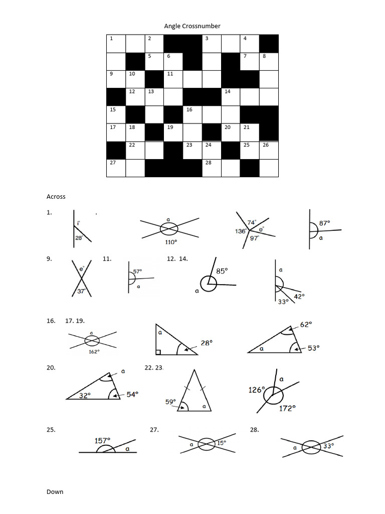 Understanding Cross Angles in Geometry | PDF