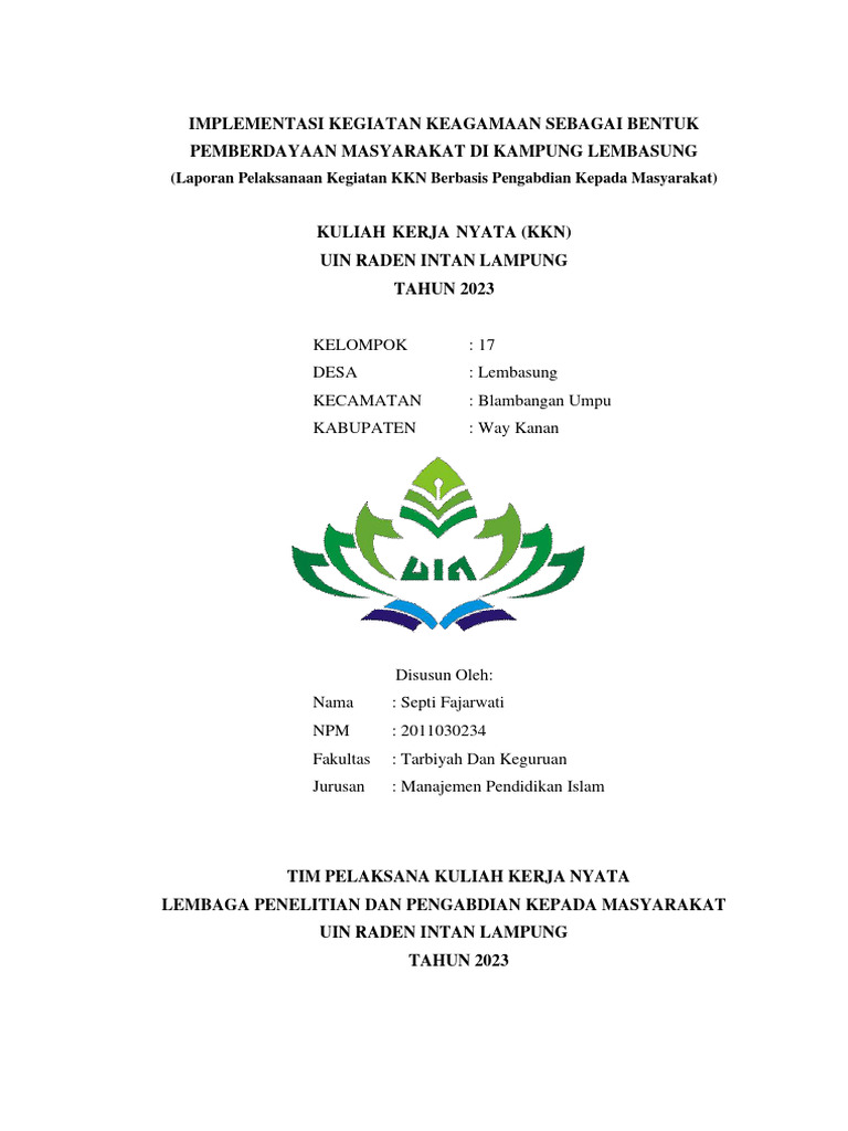 Septi Fajarwati Oke | PDF | Ilmu Sosial