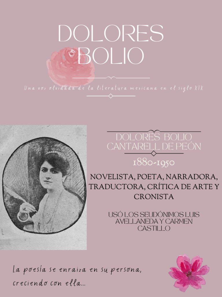Dolores Bolio | PDF
