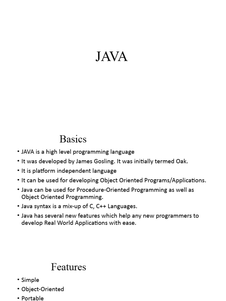 Java Corebasics Pdf Data Type Variable Computer Science