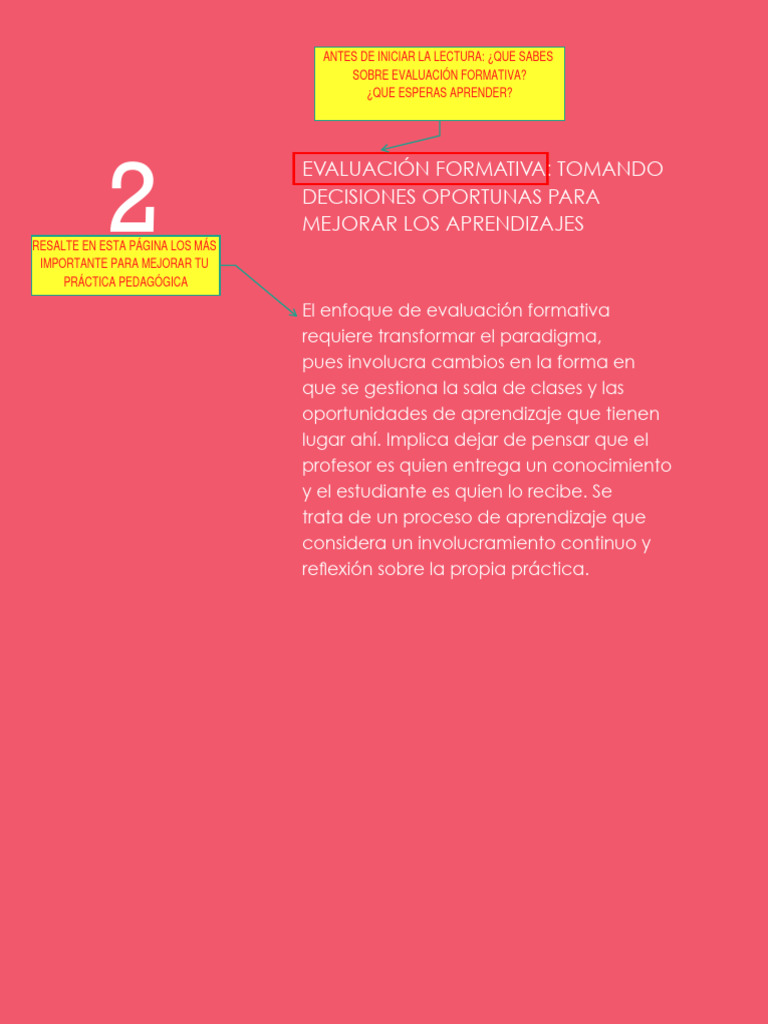 Evluacion Formativa 1 | PDF | Evaluación | Enseñando