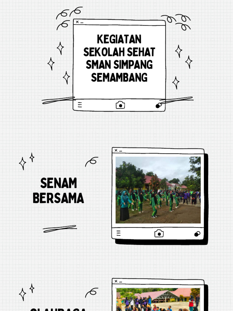 Aksi Nyata Kegiatan 3s Sman Simpang Semambang | PDF
