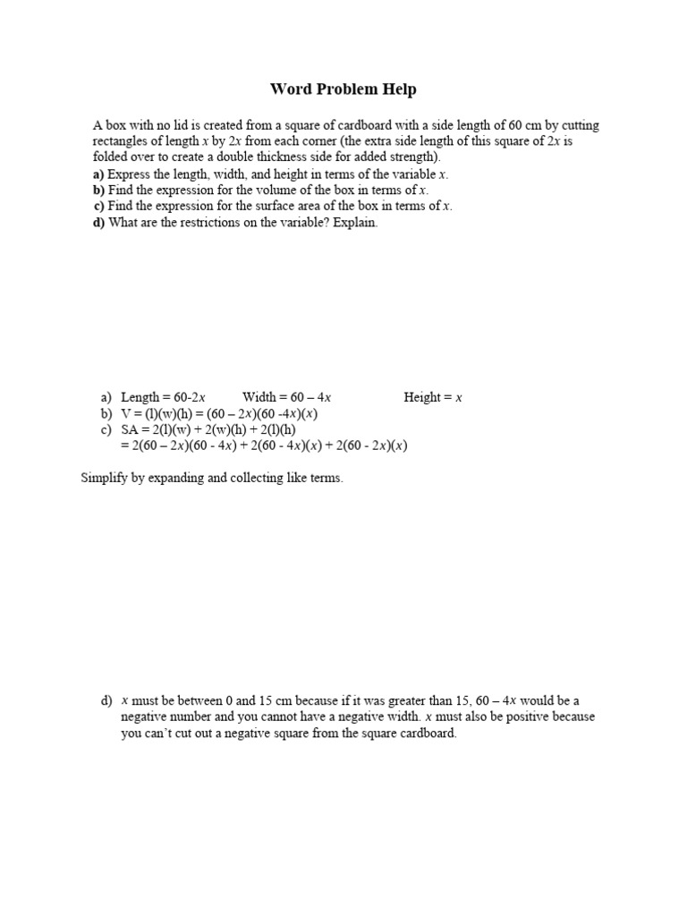 1.12 Rational Word Problems Help | PDF | Speed | Length