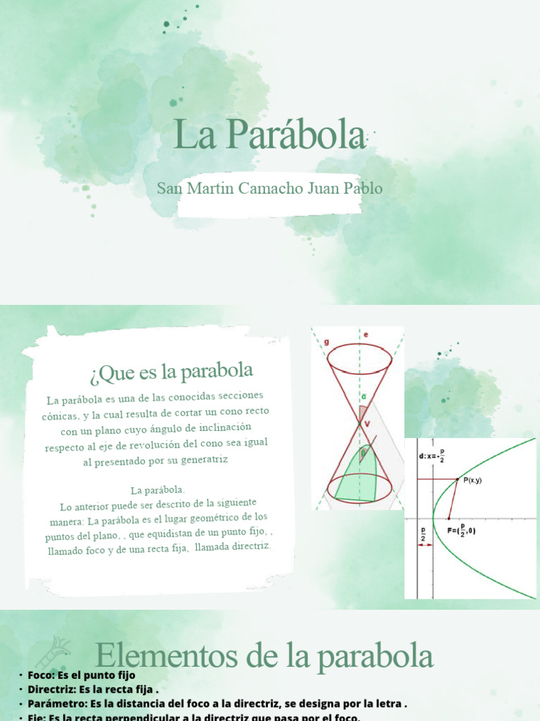 La Parábola | PDF | Geometría | Geometría diferencial