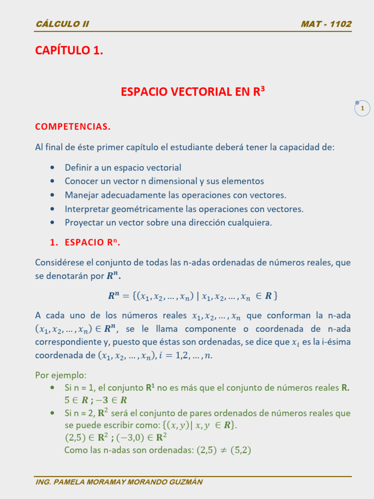 Espacio Vectorial | PDF | Espacio vectorial | Base (álgebra lineal)