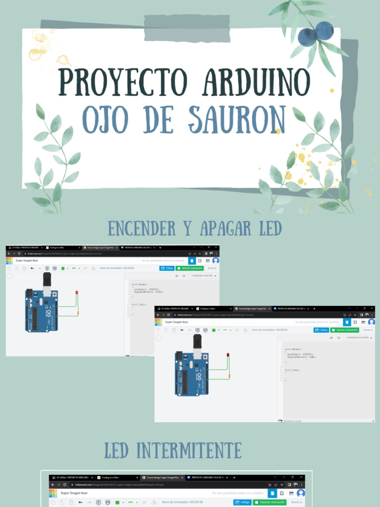 Proyecto Arduino Ojo de Sauron | PDF