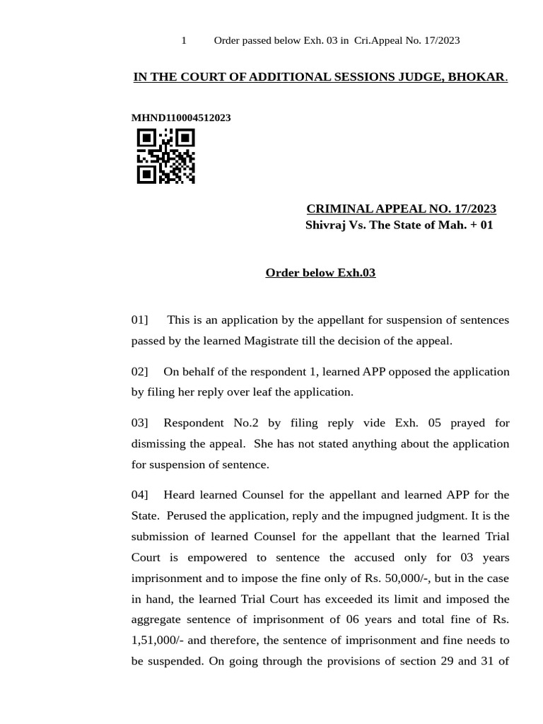 Display PDF | PDF | Appeal | Sentence (Law)