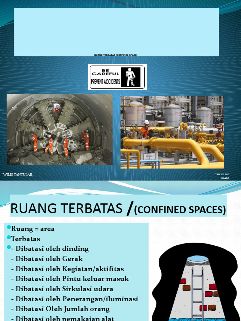 Bahaya dan Prosedur Ruang Terbatas | PDF | Teknologi & Rekayasa