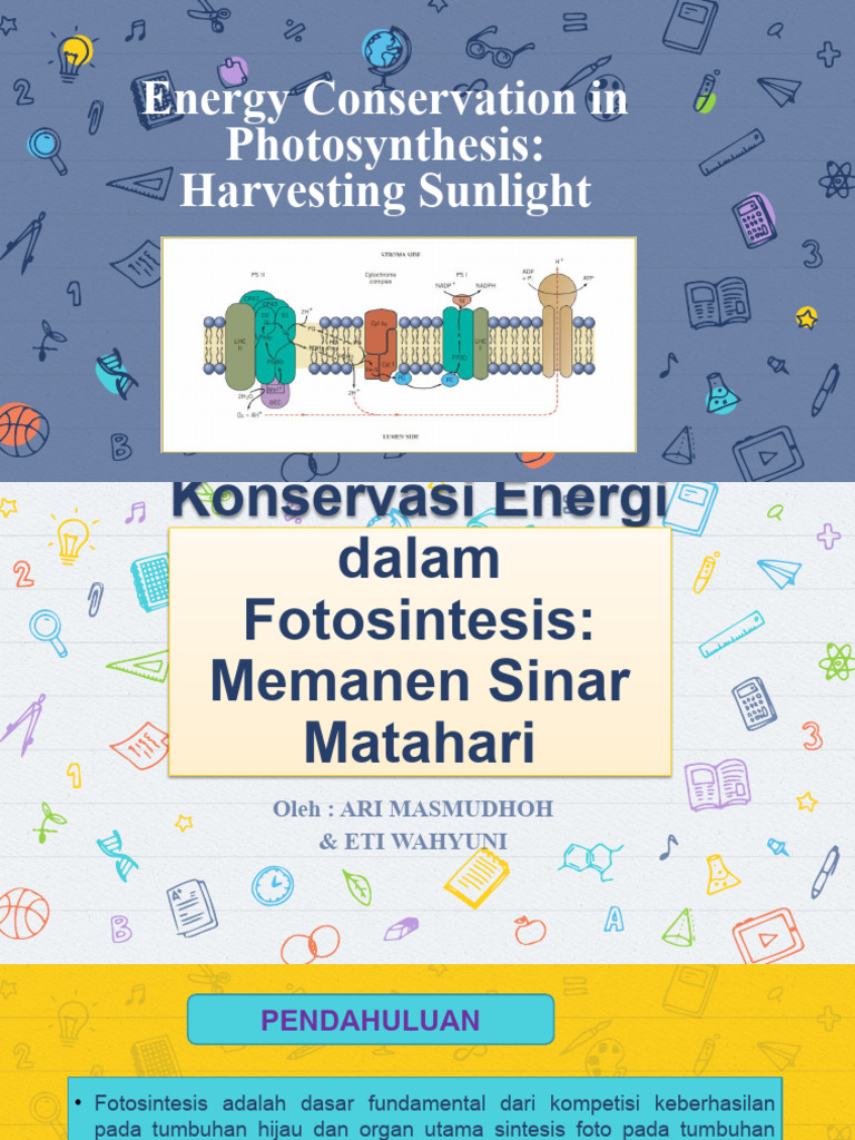 Konservasi Energi Dalam Fotosintesis | PDF | Sains & Matematika
