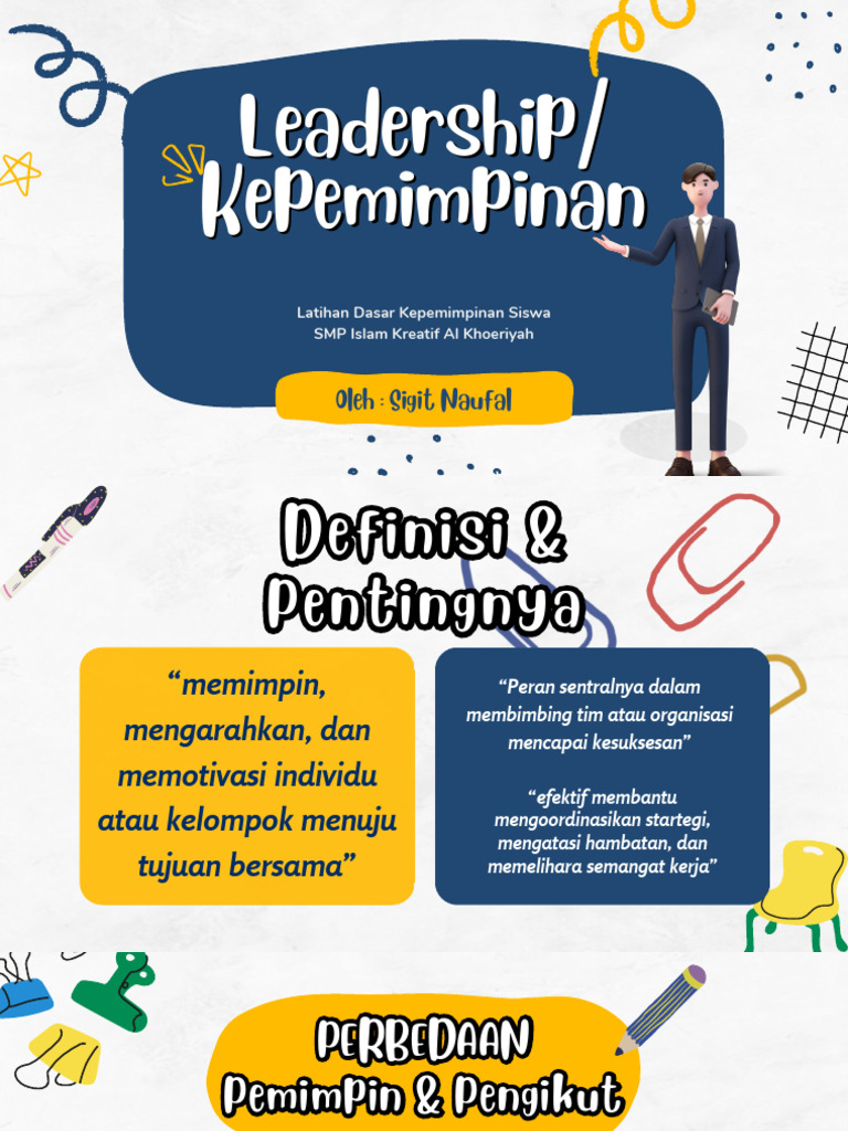 Kepemimpinan | PDF | Karier & Perkembangan | Pengembangan Diri