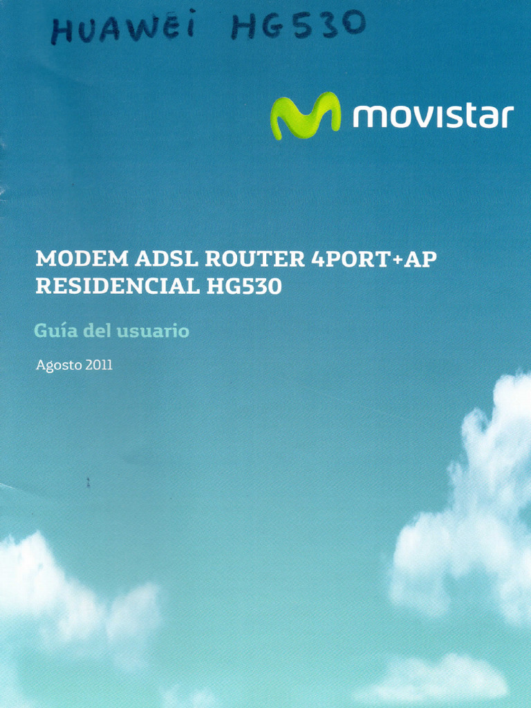 Router HG530 Movistar | PDF