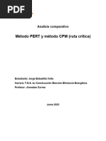 Metodo Pert y CPM Ejemplos | PDF