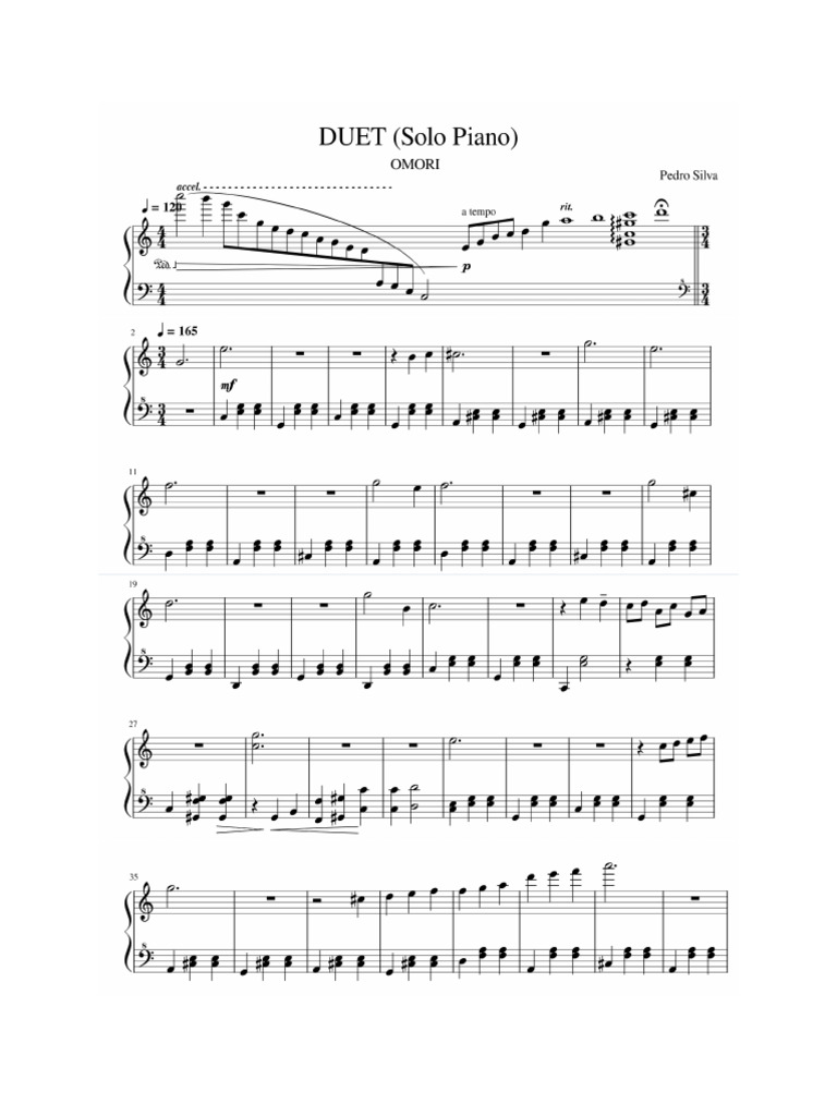 omori piano notes | PDF