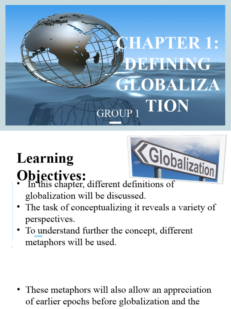 Defining Globalization | PDF | Globalization | Liquids