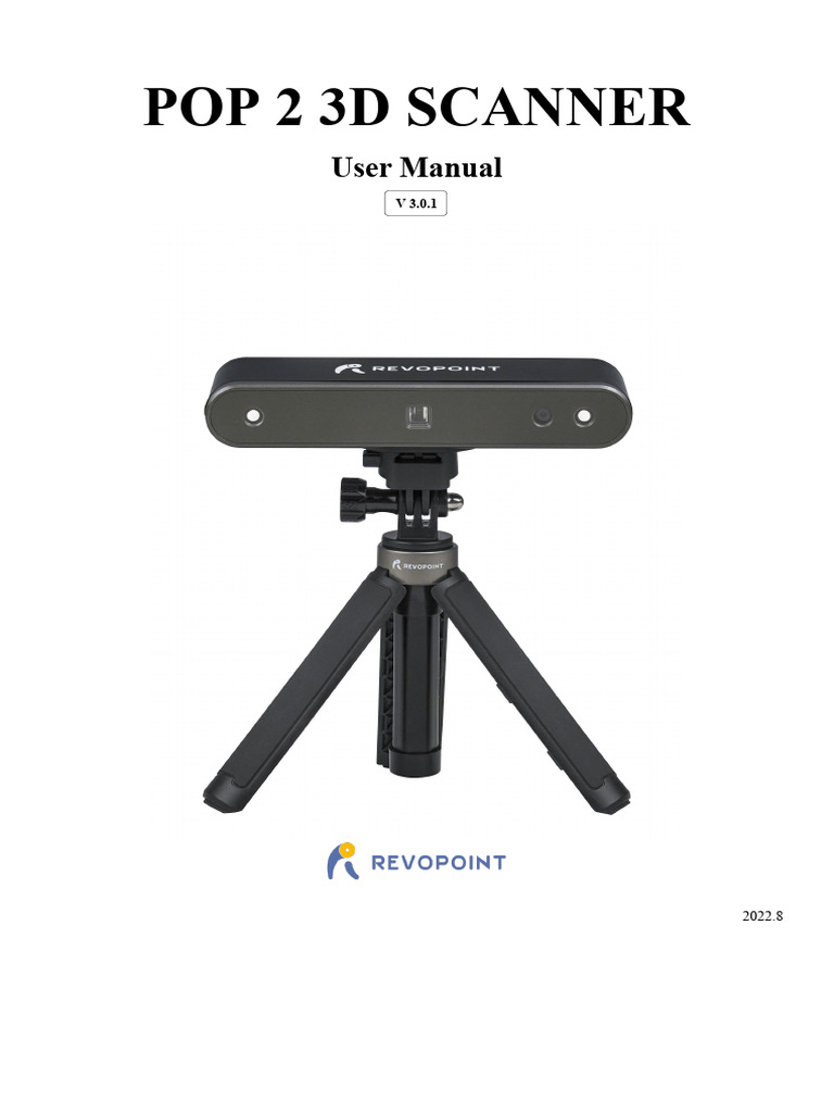 Revopoint POP 2 User Manual English | PDF | Image Scanner | Ios