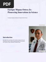 20 Filipino Scientist and Their Contributions | PDF | Science & Mathematics