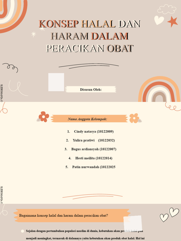Konsep Halal dan Haram Obat | PDF