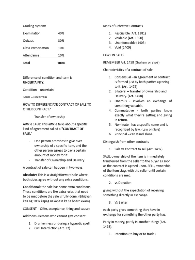 Lesson 1 RFBT | PDF | Ownership | Civil Law (Legal System)