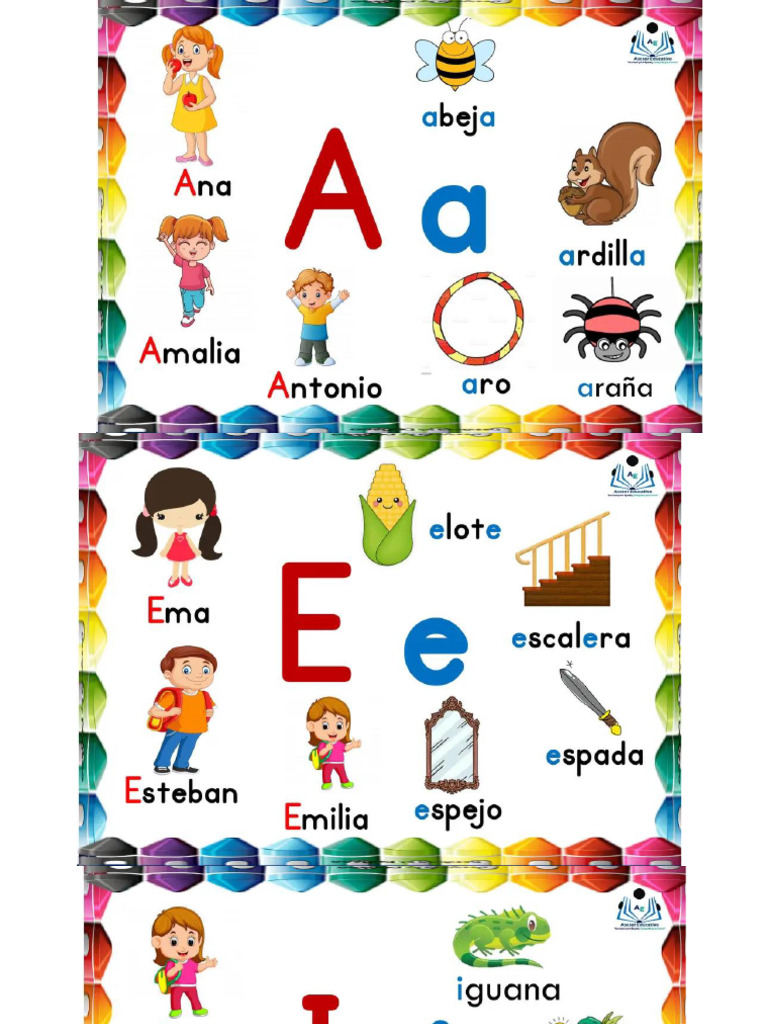 Imagenes Con Las Vocales | PDF