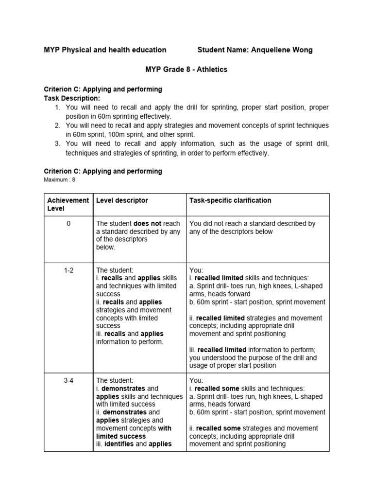 Summative Assessment PE Grade 8 | PDF | Information | Knowledge