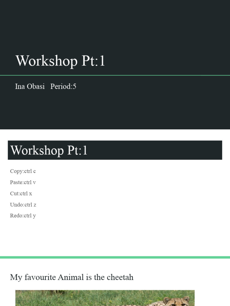 ina samuel ibe obasi - google slides workshop pt | PDF