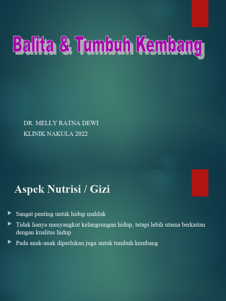 Gizi 2022 Dr. Melly | PDF