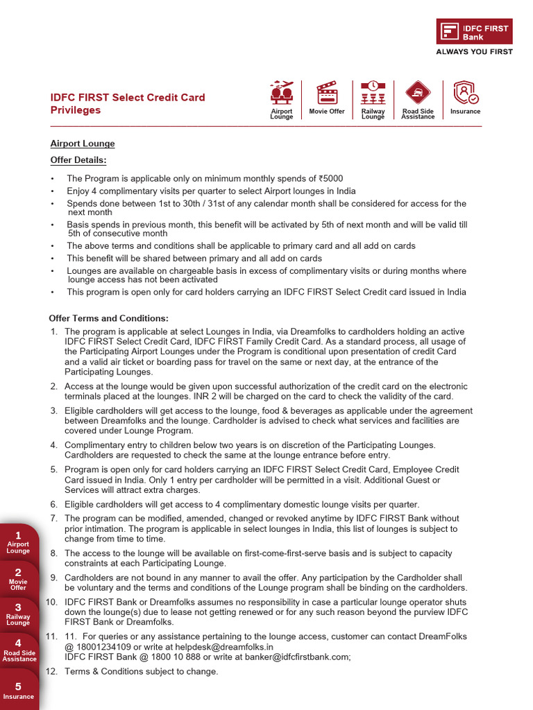 FIRST Select Privileges | PDF