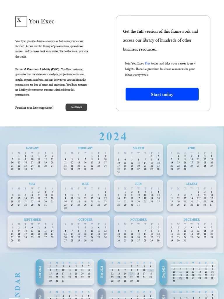 You Exec - 2023 Calendar Free | PDF | Computing | Software Engineering