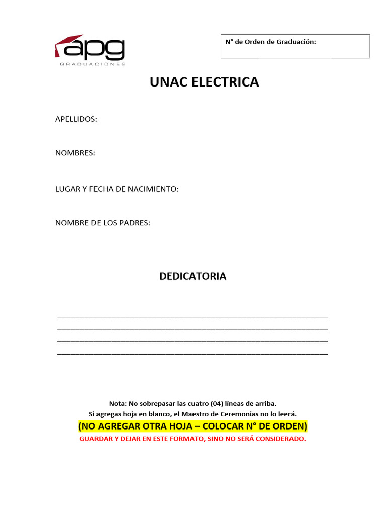 Plantilla Dedicatoria | PDF