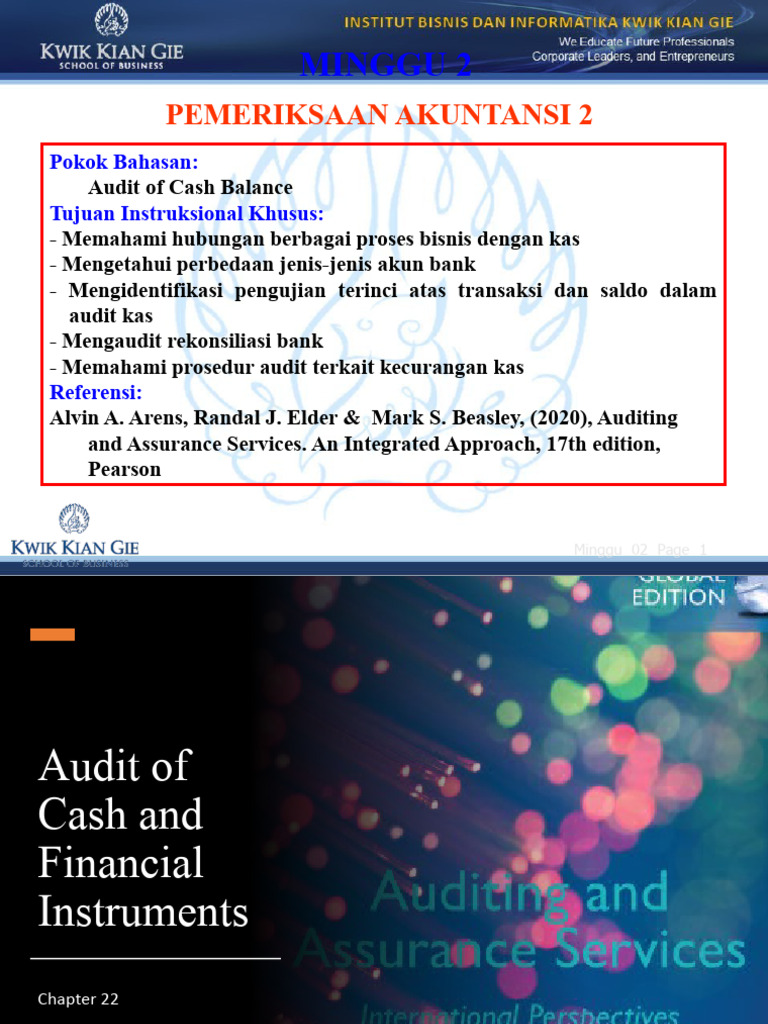 PPT Audit2 Audit of Cash | PDF