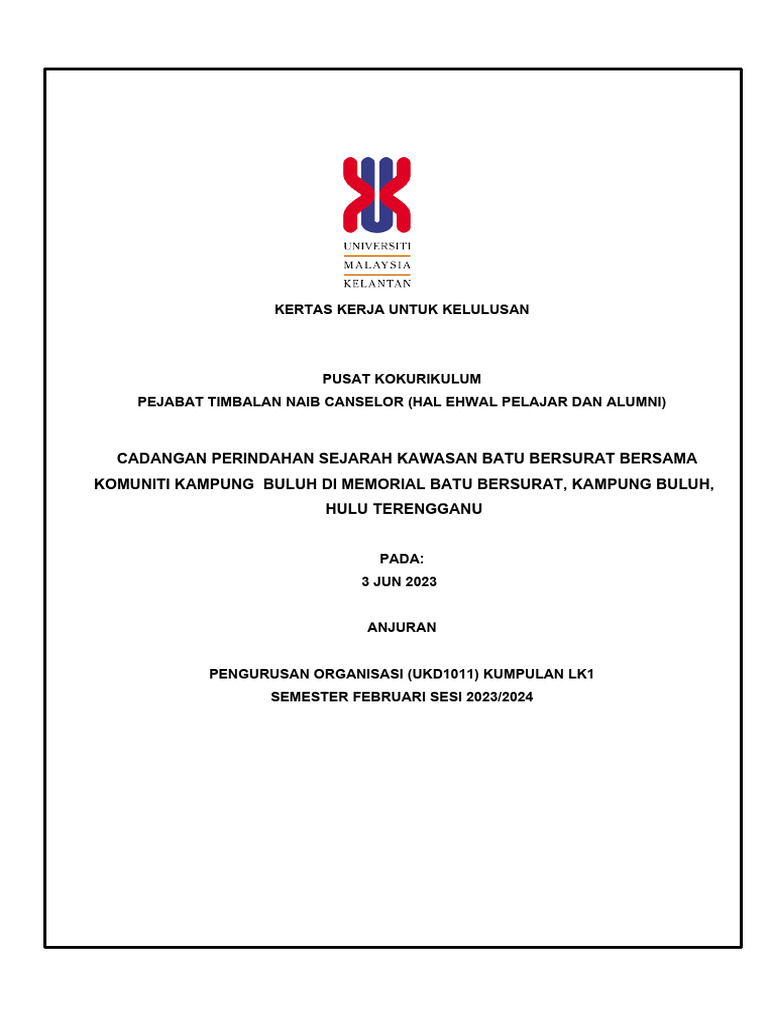 Kertas Kerja - Final | PDF