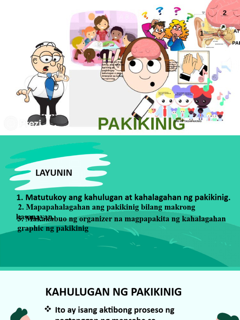 Pakikinig Group 1 | PDF
