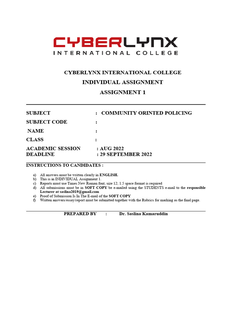 COP Assignment 1 | PDF