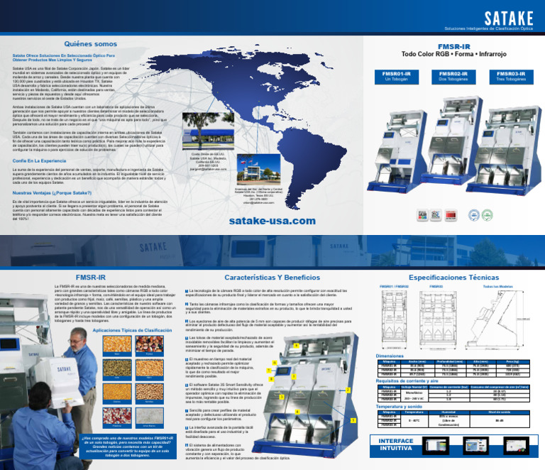 FMSR IR Three Model Brochure Spanish Trifold | PDF