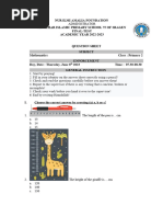 LAS_Math3_Q2_Week-2_v.2 | PDF | Copyright | Mass