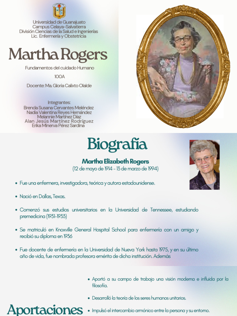 Martha Rogers | PDF