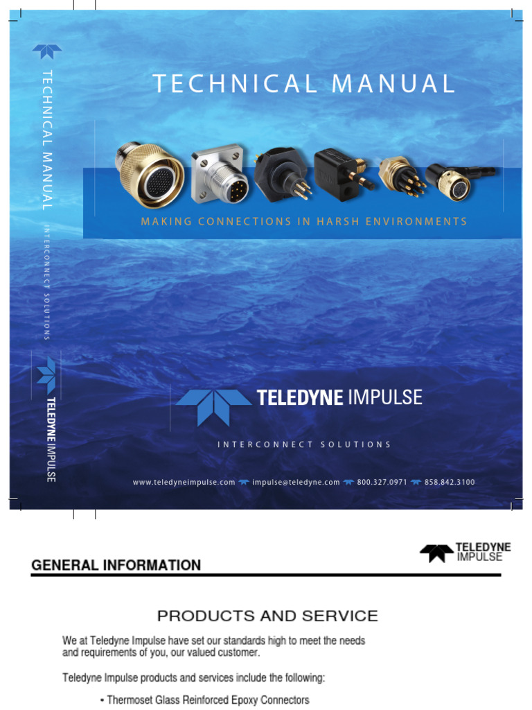 Teledyne Impulse Technical Manual | PDF | Indemnity | Legal Liability